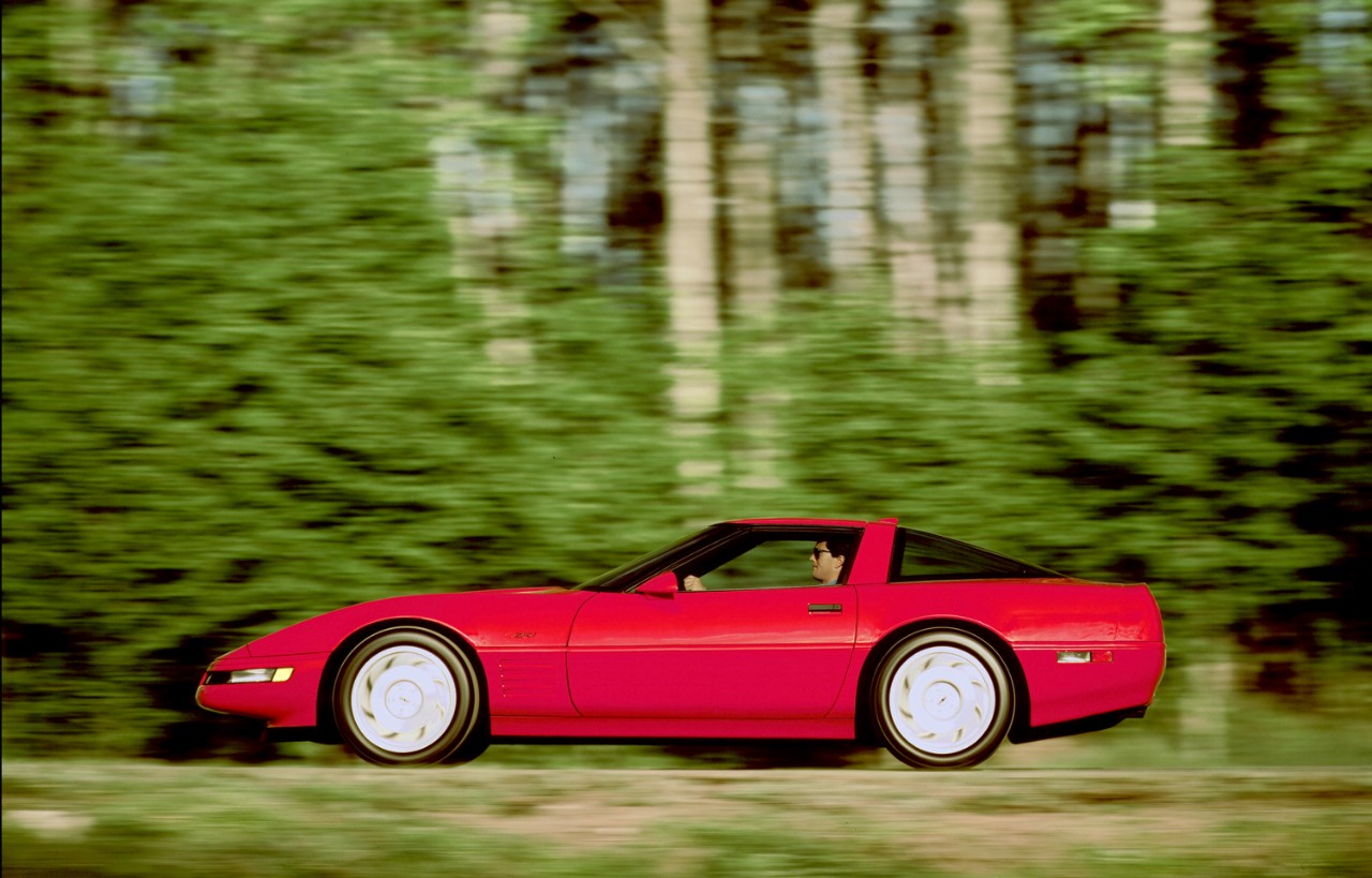 corvette 1993 red