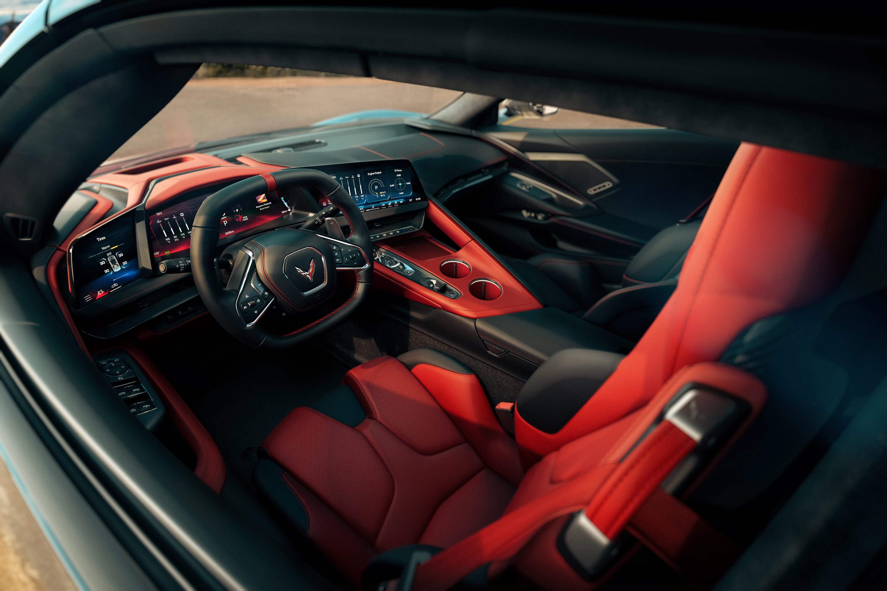 2024 corvette interior changes